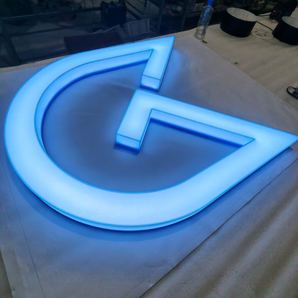 Retail Stores Led Lighted 3D Letters Sign Waterproof Outdoor Business ...