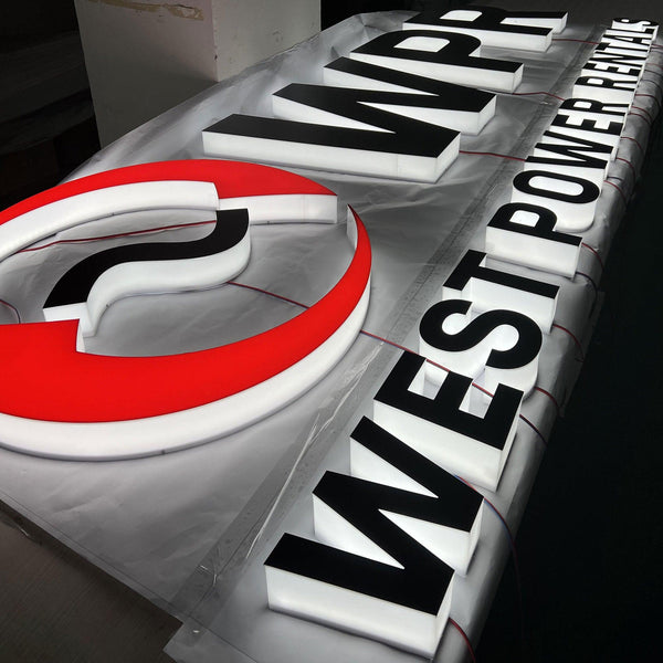 Alphabet Signs 3d Acrylic Outdoor Customized Logo LED Channel Letters ...