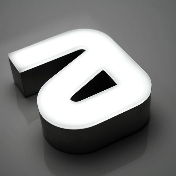 Business Signage Led Lighted Shopfront Sign Trimless Illuminated Chann ...