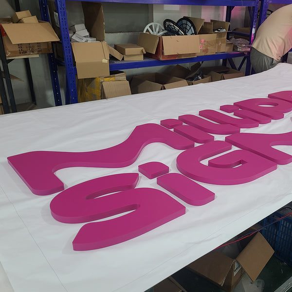 Custom sign letters laser cutting 3d letter acrylic cut business logos ...