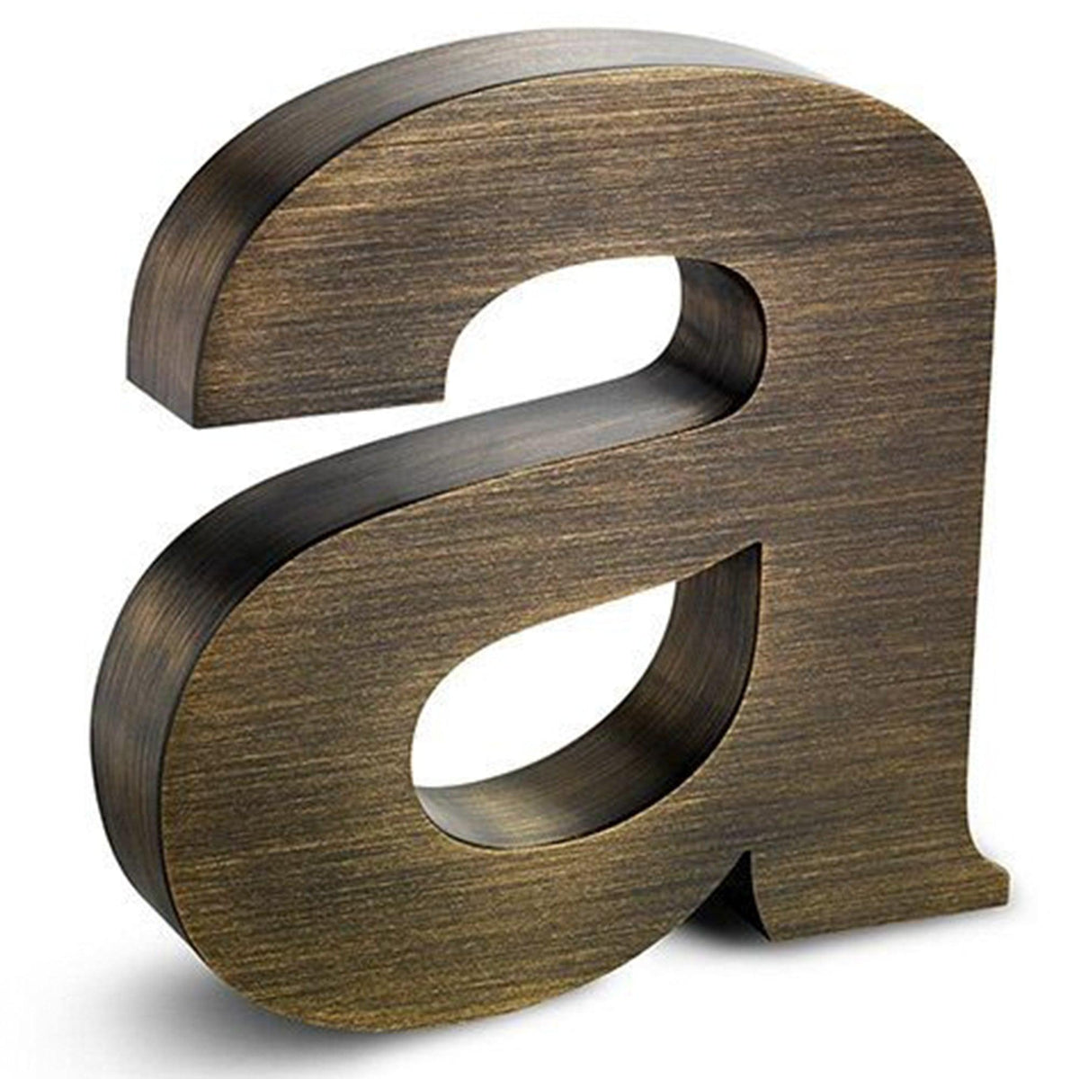 Custom Bronze Copper Letters Signage Antique Brushed Shop Signs Metal ...