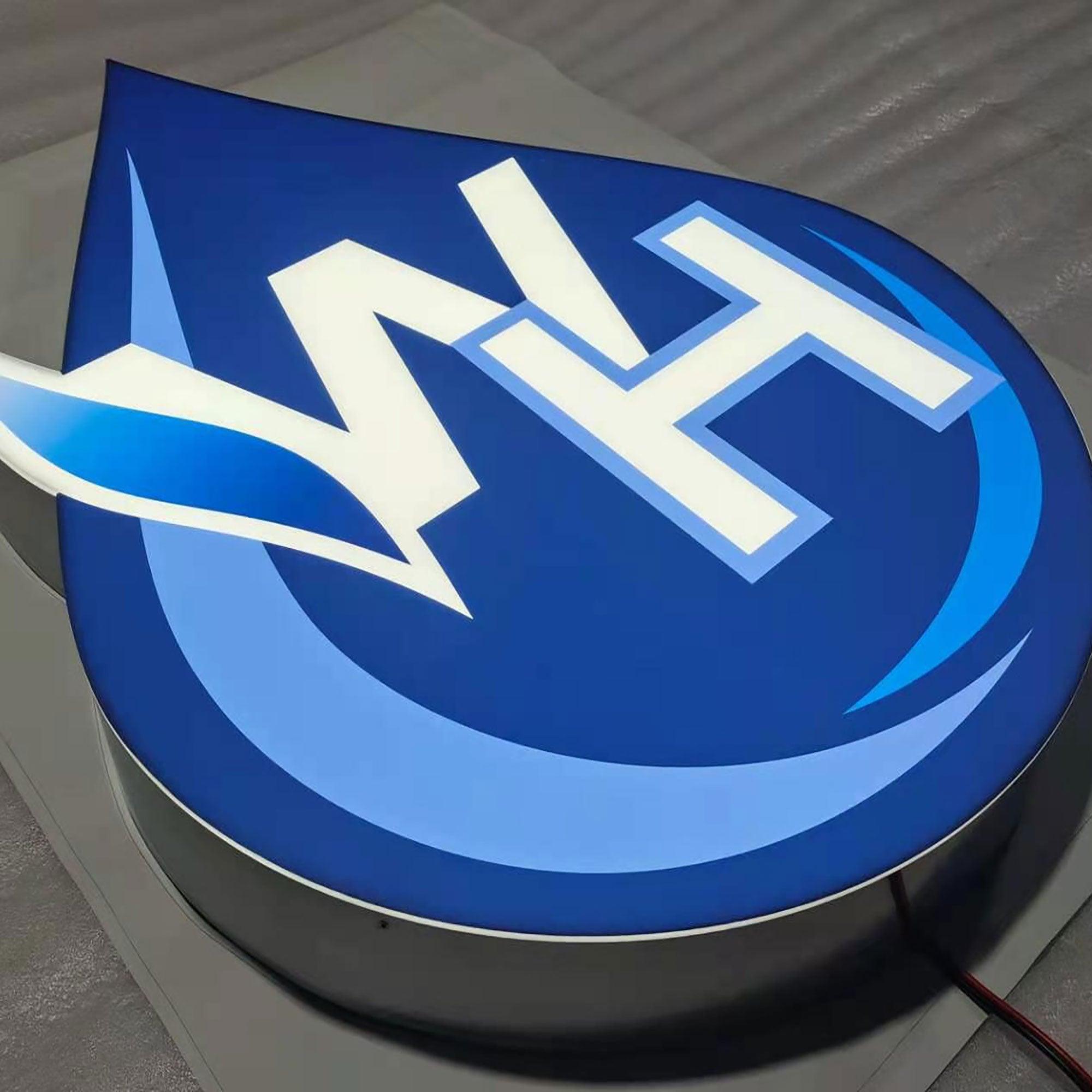 Custom Shop Name Sign Board Led Frontlit Letters – sunsignus