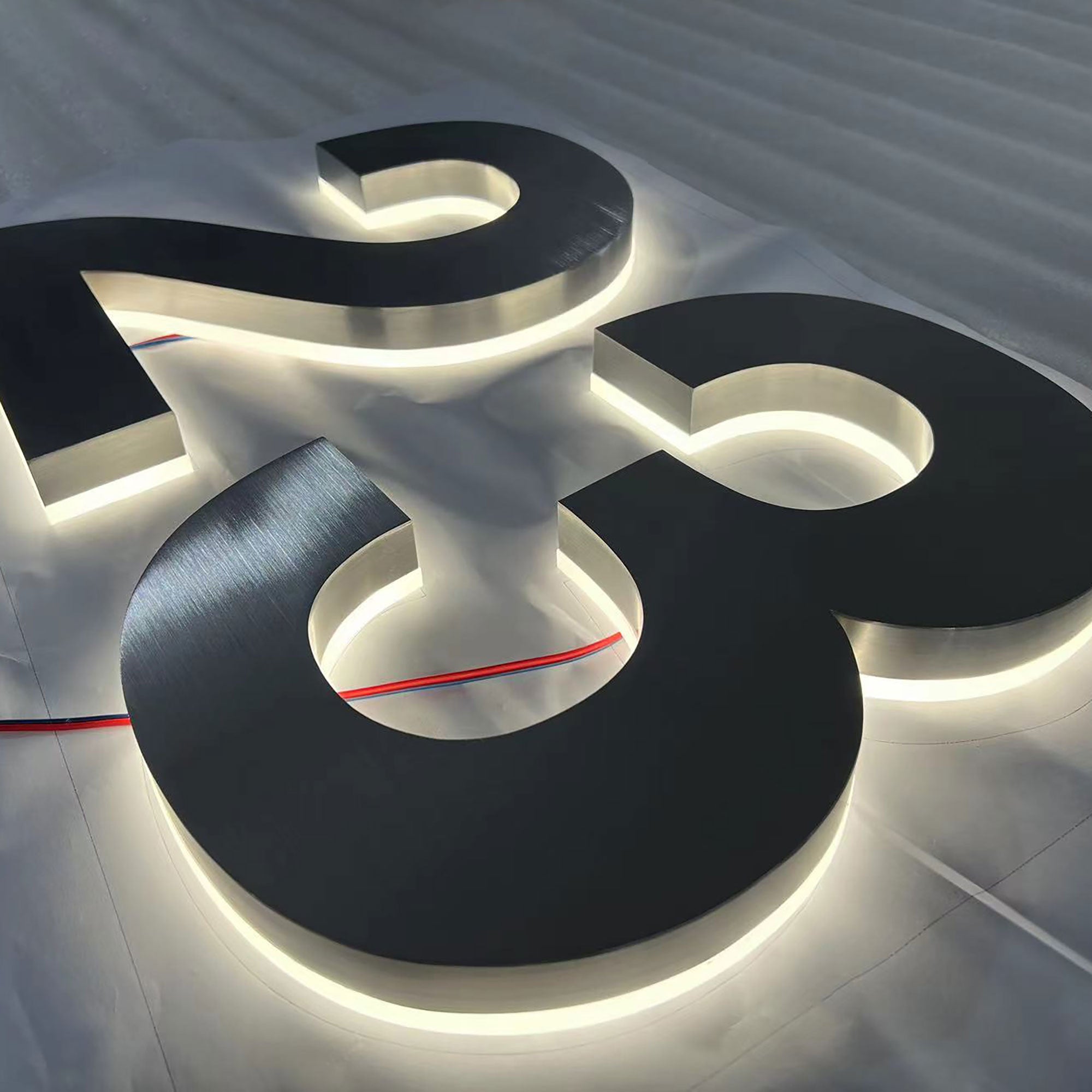 Hotel Room Backlit Numbers – sunsignus