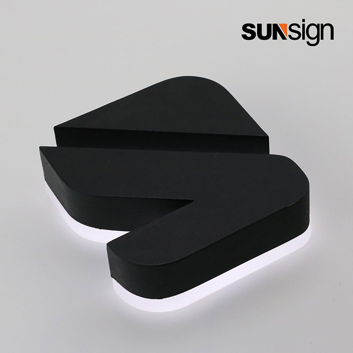 Commercial Halo Illuminated Signs Customized Waterproof Led Backlit Si ...