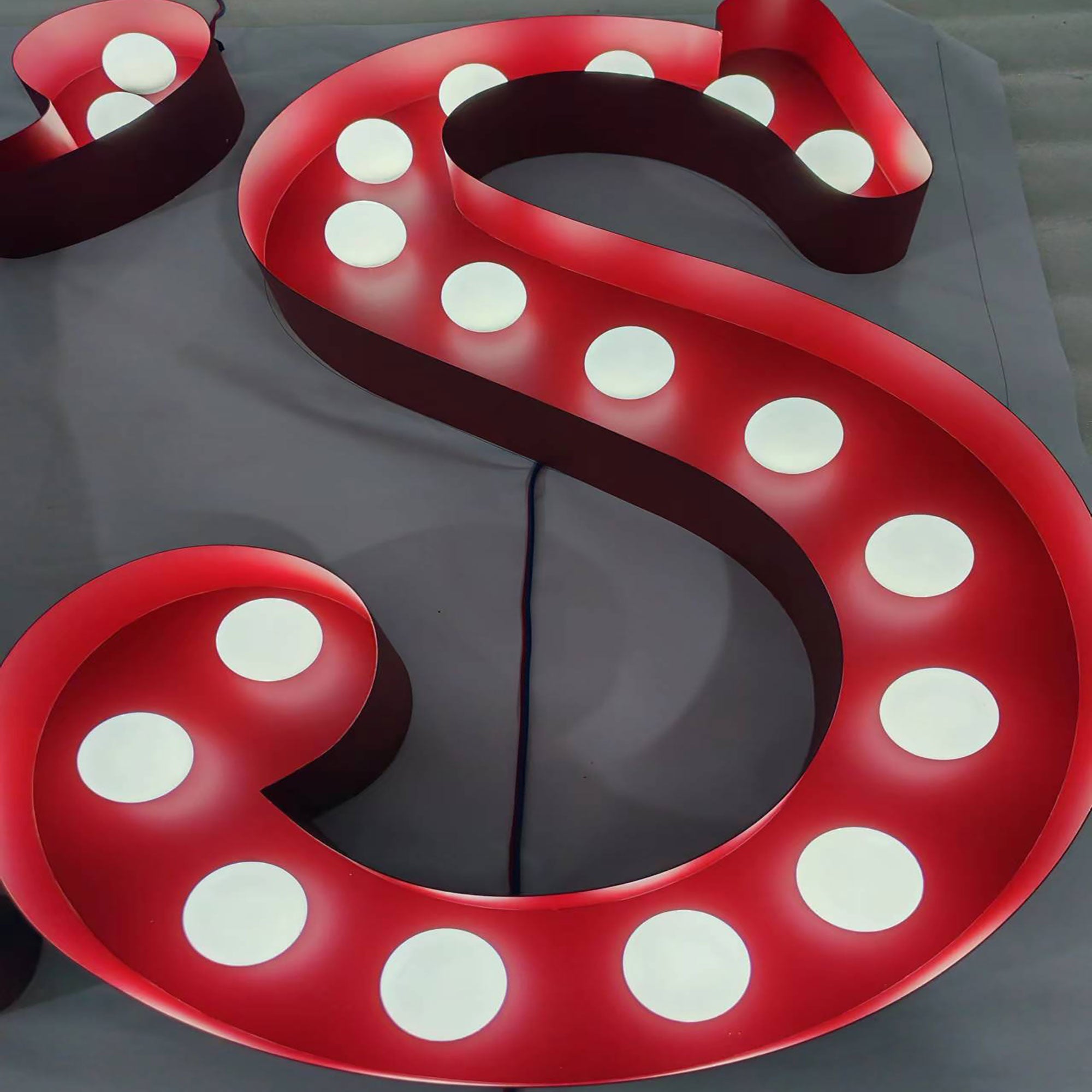 Waterproof Outdoor Marquee Letters Giant Size Stainless Steel Signage ...