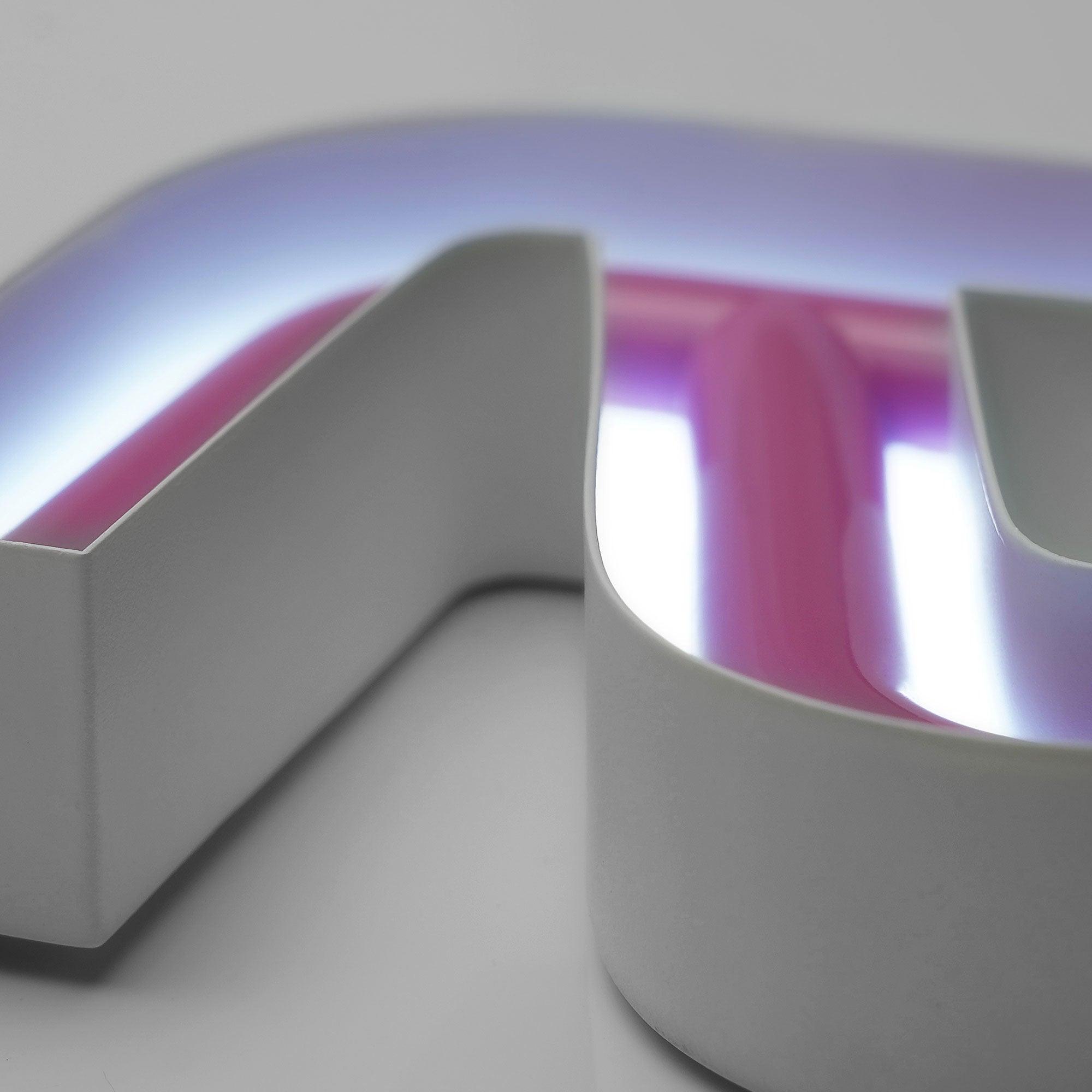 Wall mounted LED 3D letters custom shop signage acrylic faux neon sign ...